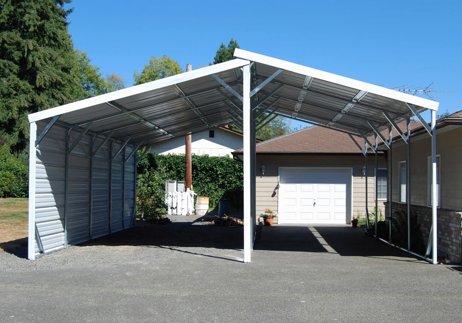 Metal Lean-Tos Gallery | HCI Steel Buildings