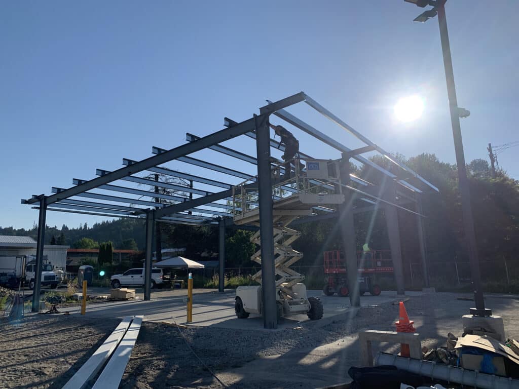 Canopy Steel Structures Gallery | HCI Steel Buildings