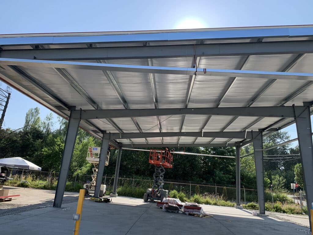 Canopy Steel Structures Gallery | HCI Steel Buildings