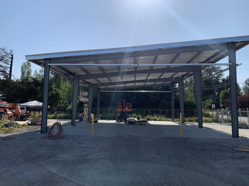 Canopy Steel Structures Gallery | HCI Steel Buildings